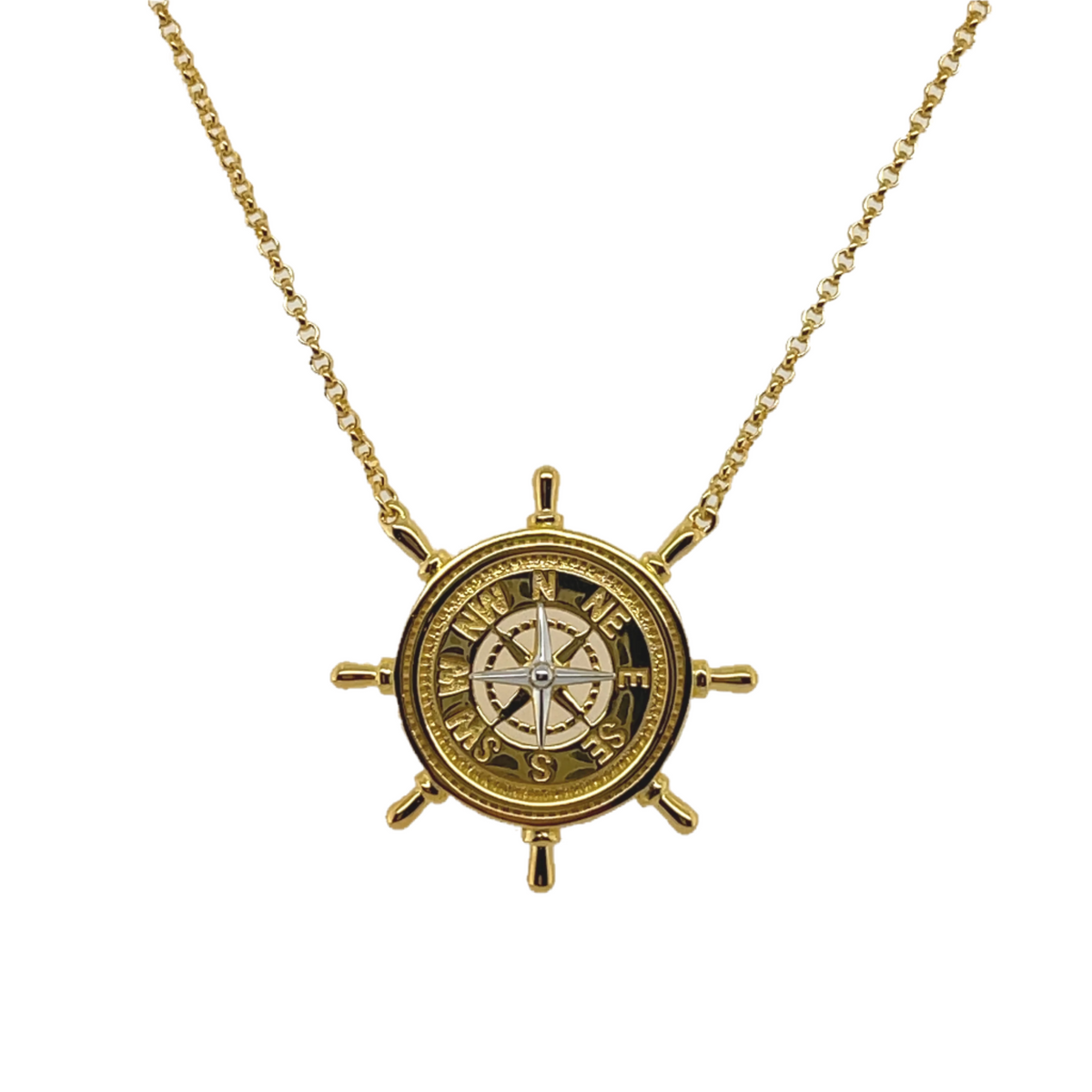 Ships Wheel/Compass Necklace – Nau-T-Girl Jewelry